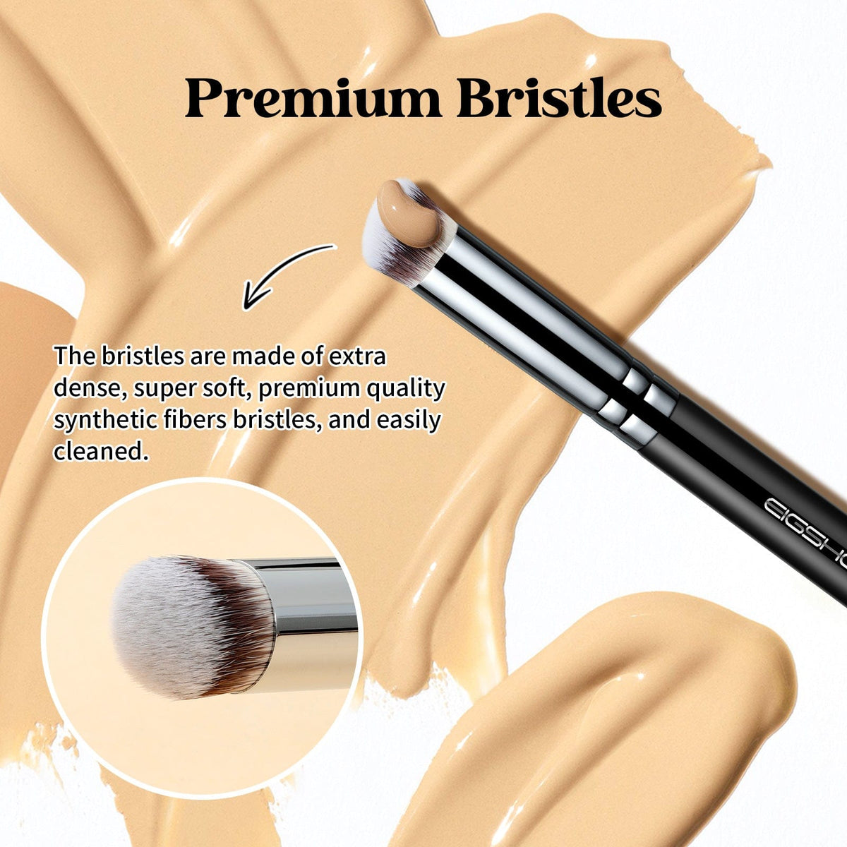 EIGSHOW Concealer Brush Under Eye E872 – EIGSHOW Beauty