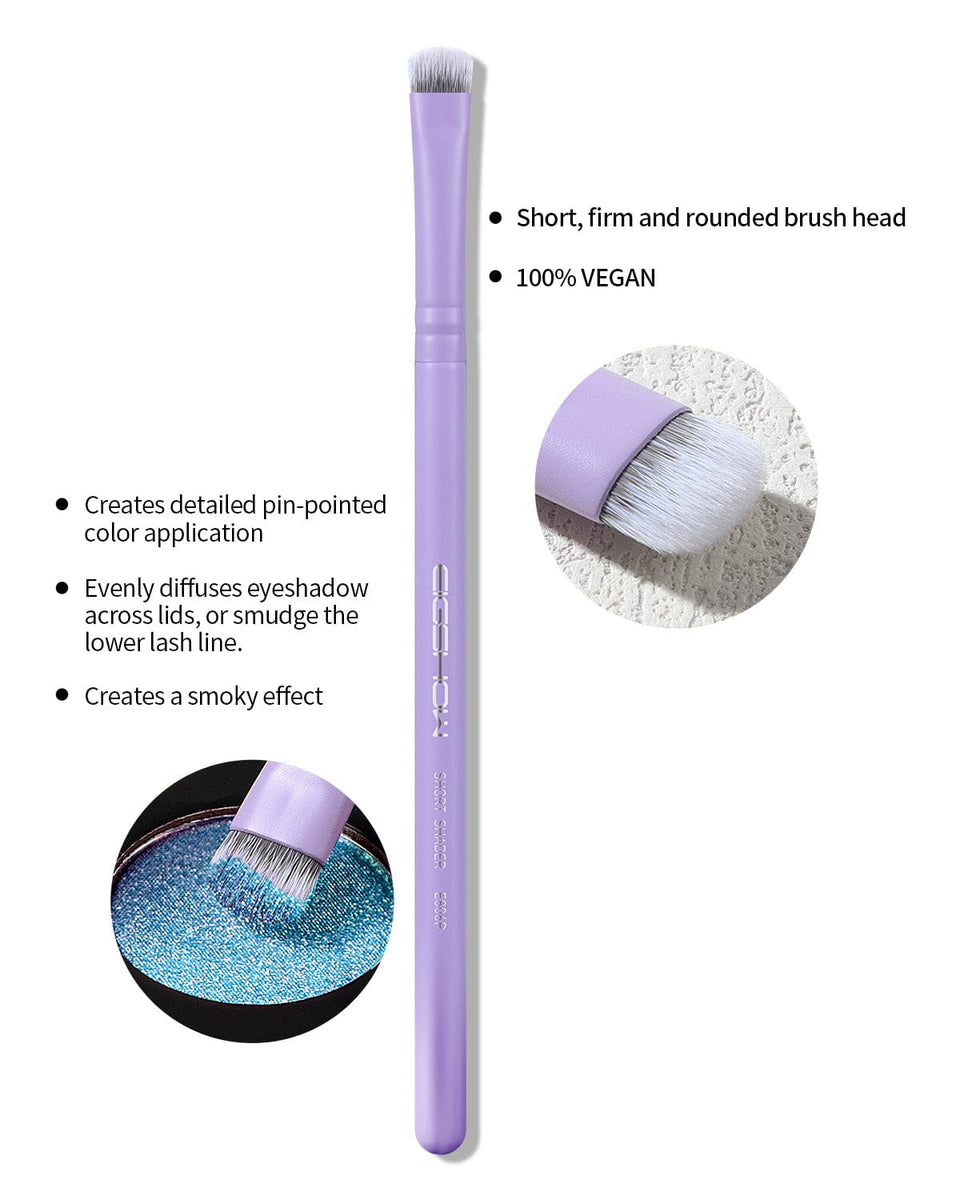 EIGSHOW Eyeshadow Smudge Brush | Silver Ion Bristles for Cat Eye & Cre ...