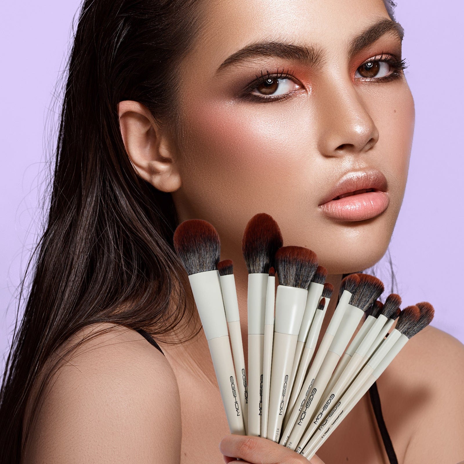 MUA Pro Series 18 PCS Makeup Brush Kit - Ivory 《New Release 30% off di – EIGSHOW Beauty